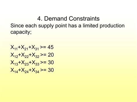 Kuliah Teori Dan Analisis Jaringan Linear Programming Pptx