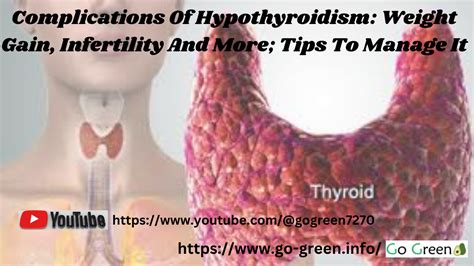 Complications Of Hypothyroidism Weight Gain Infertility And More