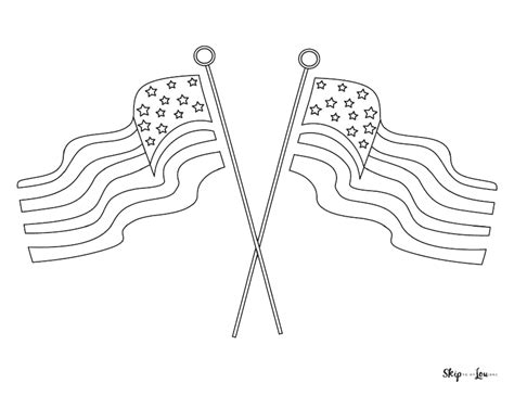 Two Flags Coloring Page Download Printable Pdf Templateroller
