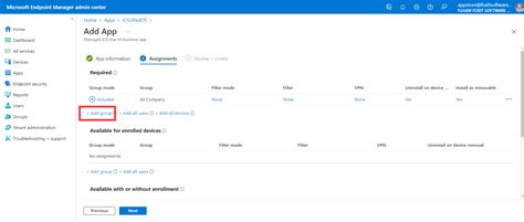 Intune Deployments Mobile Device