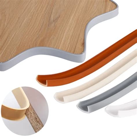 Bandas De Borde En Forma De U Para Muebles Tira De Goma De Silicona Autoadhesiva Para 