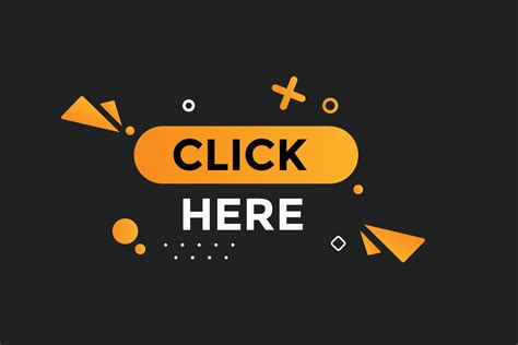 Click Here Button Web Banner Templates Vector Illustration 26828613