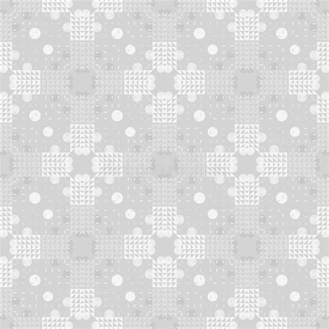 Geometric Square Tiles Seamless Pattern Stock Vector Illustration Of Wallpaper Tile 114821860