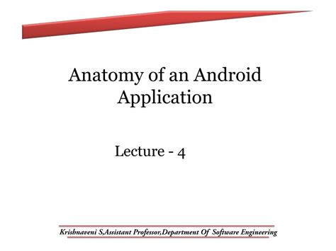 Ppt Anatomy Of An Android Application Powerpoint Presentation Free Download Id 8719413