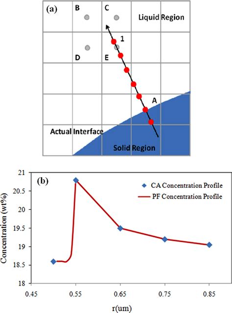 Concentration Distribution From Cellular Automata Model To Phase Field Download Scientific