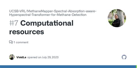 Computational Resources Issue Ucsb Vrl Methanemapper Spectral Absorption Aware