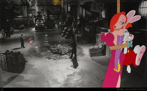 Living Lines Library Who Framed Roger Rabbit 1988 Production Cels
