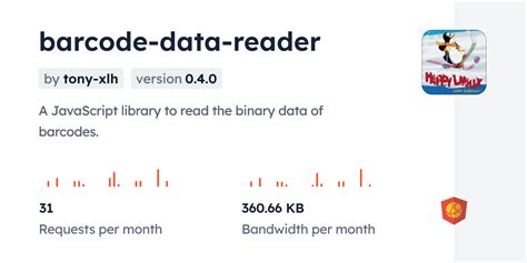 Barcode Data Reader Cdn By Jsdelivr A Cdn For Npm And Github