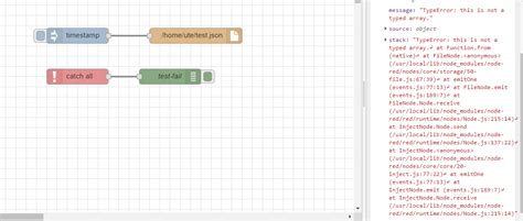 Node Red Write Data On File Stack Overflow