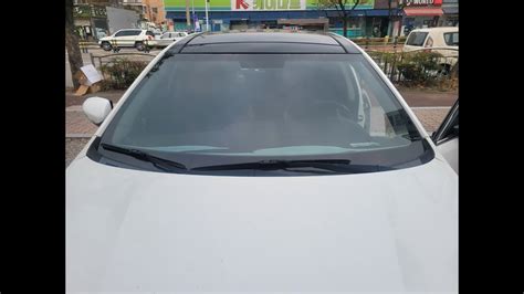 청주 기아k7 전면유리가 열선뽀글이 마냥 우글우글해졌습니다 주행할때마다 어질어질~ 전면유리 썬팅 제거후 열차단썬팅 재시공 청주열차단썬팅재시공청주기아k7전면썬팅
