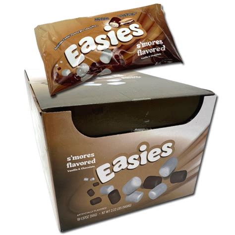 Easies Smores Flavored Candy Coated Marshmallows 2oz 18ct I Got Your Candy