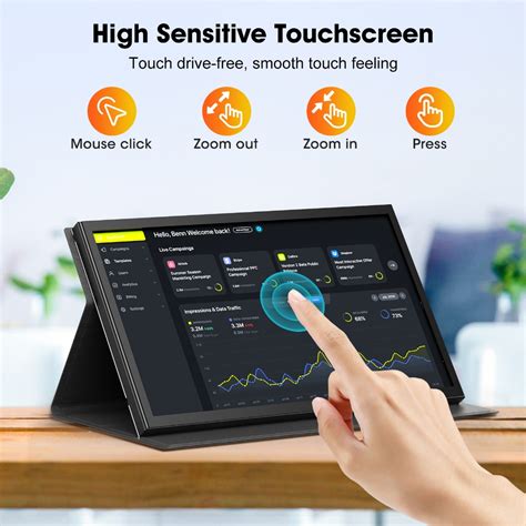 10 Inch Raspberry Pi Screen 1024x600 IPS Capacitive Touchscreen Raspberry Pi Display Mini HDMI