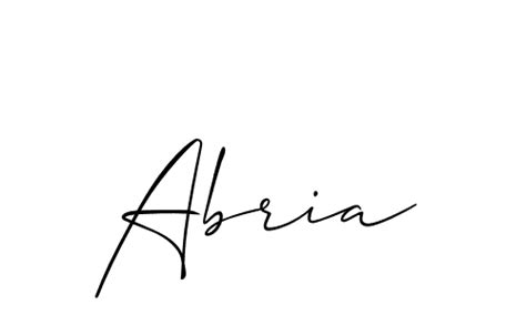 70 Abria Name Signature Style Ideas Latest E Signature