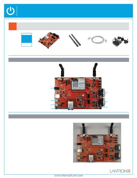 Lantronix PremierWave Enterprise Wi Fi Module Quick Start Guide