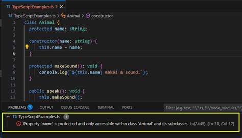 Difference Between Protected Vs Private In TypeScript