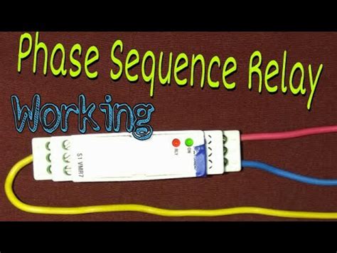 Phase Sequence Relay Phase Sequence Protection Relay Latest Price Manufacturers Suppliers
