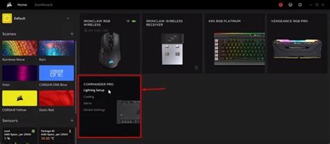 Change RGB Color Lighting Based On CPU Temperature Corsair Commander PRO