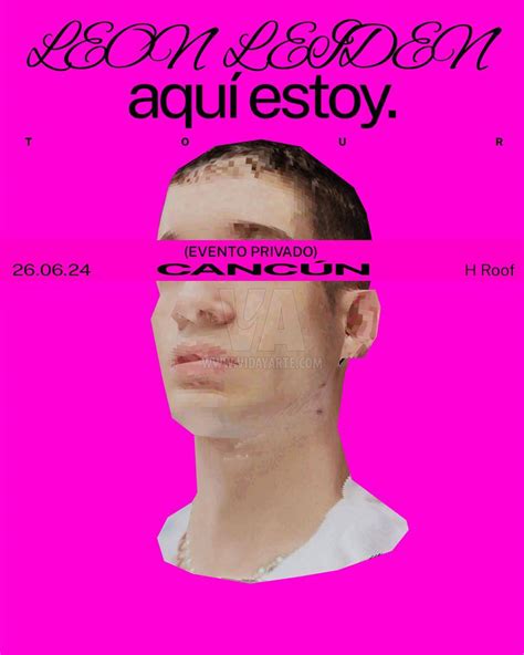 Leon Leiden Anuncia Su Primera Gira Aquí Estoy” Vida Y Arte