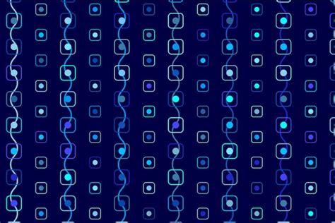 Premium Vector Pattern With Geometric Elements In Blue Tones Abstract Gradient Background
