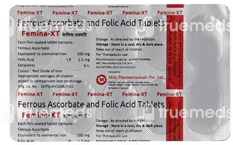 Femina Xt 10011 Mg Order Femina Xt 10011 Mg Tablet Online At Truemeds