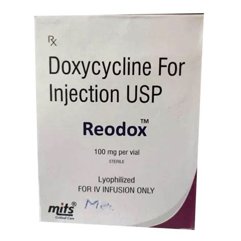 100mg Doxycycline Usp Injection At Best Price In Pune By Shri Brahmachaitanya Medicals Id
