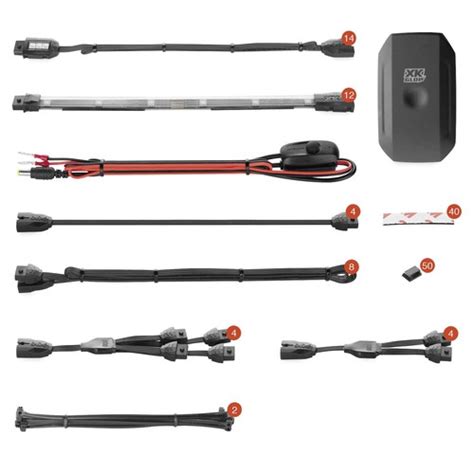 Xk Glow App Controlled Led Accent Light Pro Kit Parts Giant