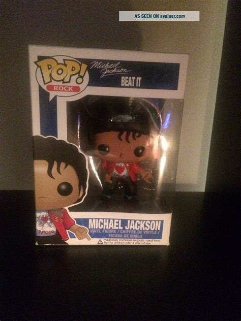 Funko Pop Rocks Michael Jackson 23 Vaulted Beat It With Hard