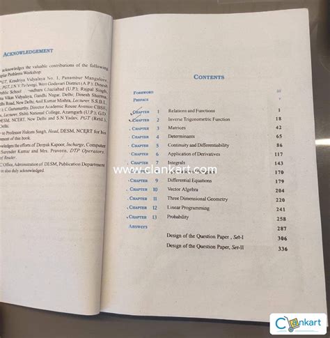 Buy Mathematics Exemplar Problems Class Xii Book In Excellent Condition At