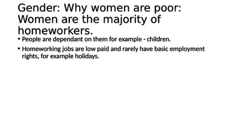 Sociology Gender A Level Key Concepts Teaching Resources
