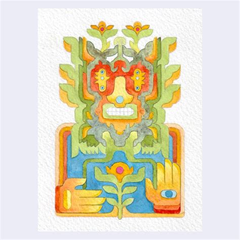 Plants And Flowers 2025 Federico Tobon “flower Man” Art