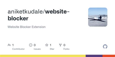 GitHub Aniketkudale Website Blocker Website Blocker Extension