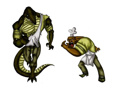 Tdi Werecrocodile Chef By Drago Flame On Deviantart