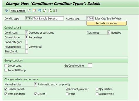 Solved Message V1213 Condition Ztpa Is Not Allowed As H Sap Community