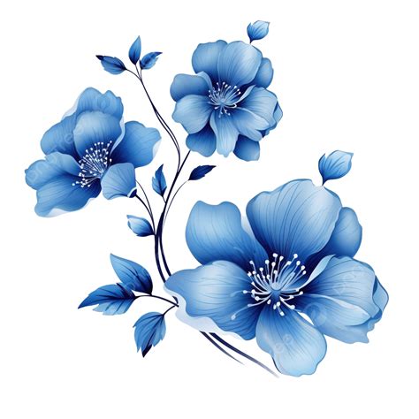 Blue Floral Background Clip Art At Natosha Guerro Blog