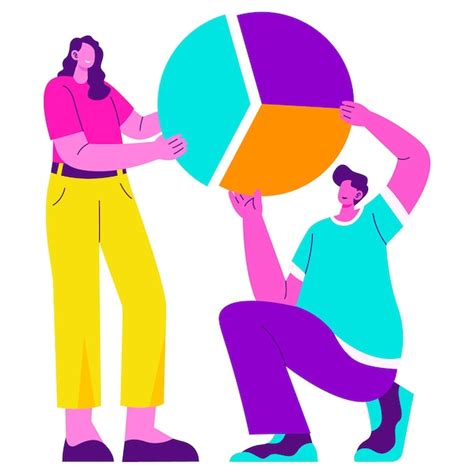 Premium Vector Data Science Analytics Teamwork