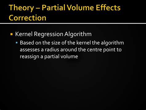 Ppt Correction Of Partial Volume Effects In Arterial Spin Labeling Mri Powerpoint Presentation