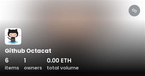 Github Octacat Collection Opensea