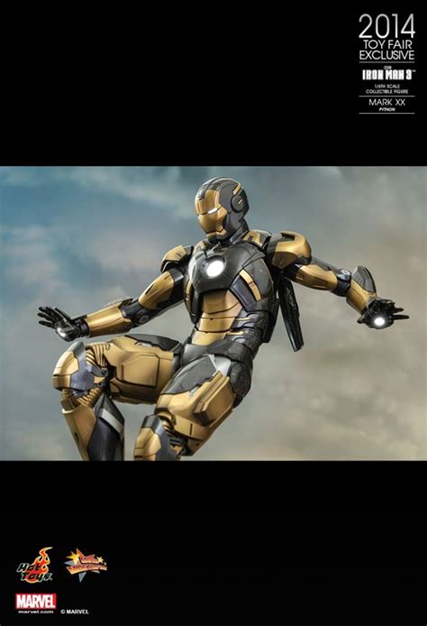 Iron Man 3 Python Mark Xx Toys Fair 2014 Hot Toys Mms248 Incredible Figures
