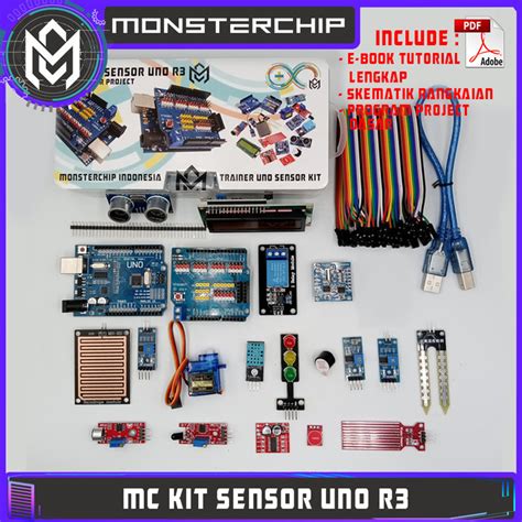 Promo MC KIT UNO SENSOR BASIC DIY ARDUINO UNO R Kota Bandung Monsterchip Indonesia Tokopedia
