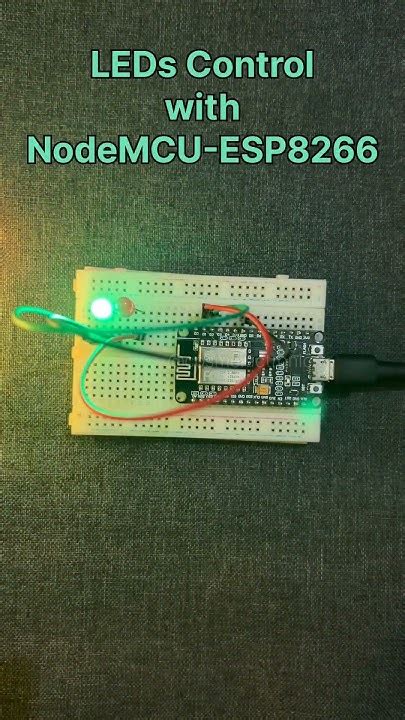 Leds Control With Nodemcu Esp8266 💡 Cosmelectronics Nodemcu Esp8266 Electronics Arduinoide