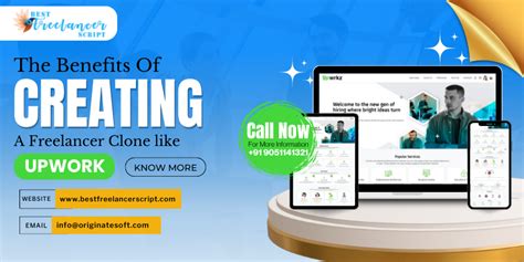 the benefits of creating a freelancer clone like upwork