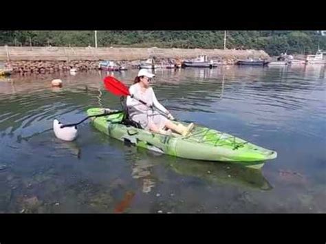kayak water flolt 카약 사이드 튜브 보조배 엘리카약 YouTube