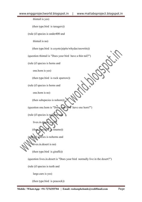 A Program Rule Based System For Problem Solving Full Practical Manual