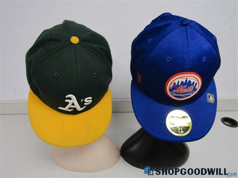 Lot Of 2 Gently Used New Era Ny Mets And More Baseball Caps
