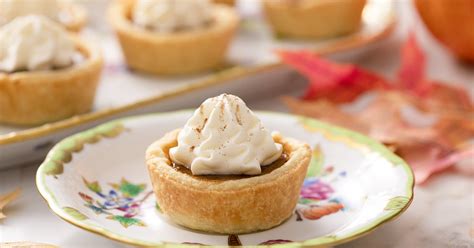 Mini Pumpkin Pies Preppy Kitchen