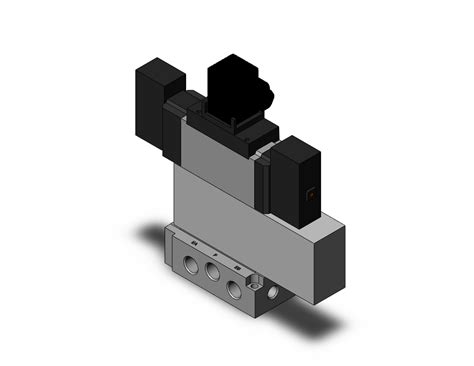 SMC VFS D Valve Dbl Non Plug In Base Mt VFS SOL