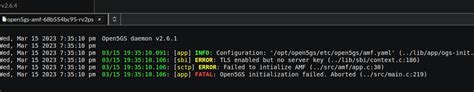 upgrade open5gs to 2 6 1 version failed · issue 122 · gradiant 5g