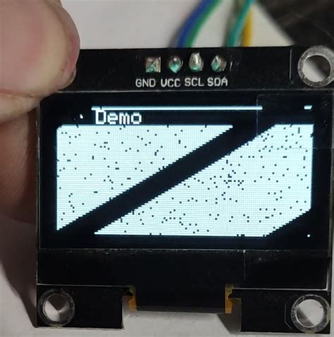 MakerFocus OLED Display Module I C X Inch Display Module SSD Only Half Working