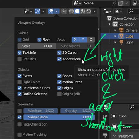 How To Hide Annotate Tool Lines Using Hotkey Basics And Interface