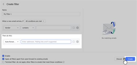 Set Up Email Auto Forwarding